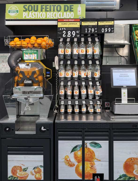 Mercadona tem nova garrafa de sumo recém-espremido reciclável e ...