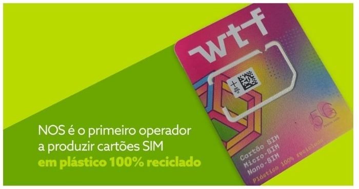 NOS lança os primeiros cartões SIM produzidos em plástico 100% ...
